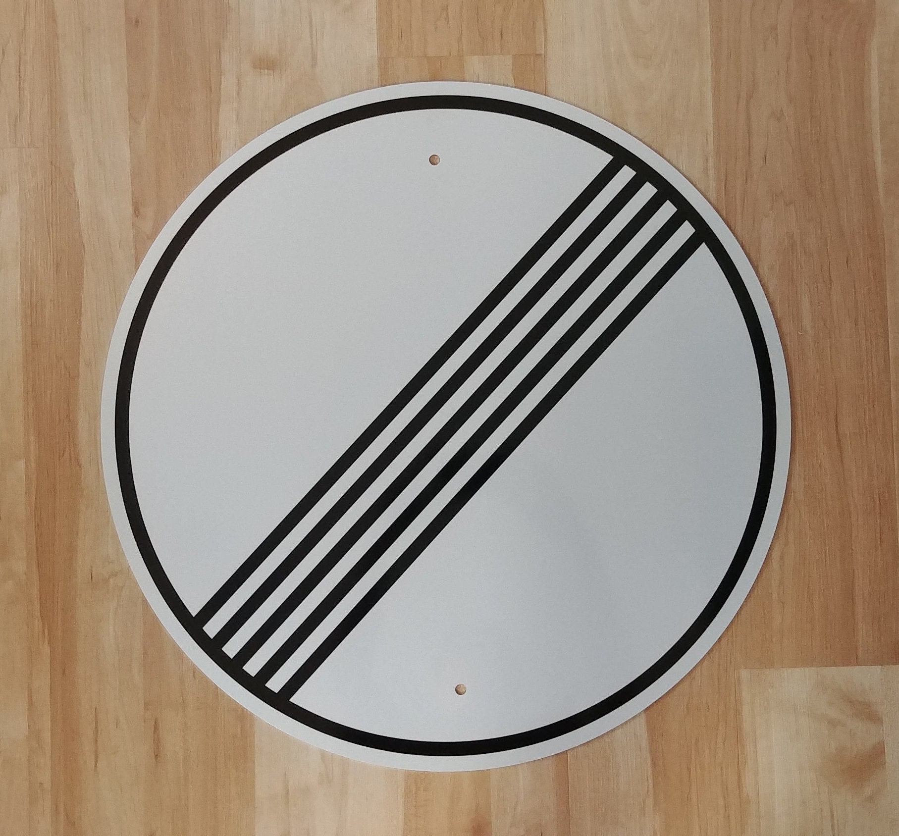 Full Size Reflective Autobahn Sign no Speed Limit | Etsy