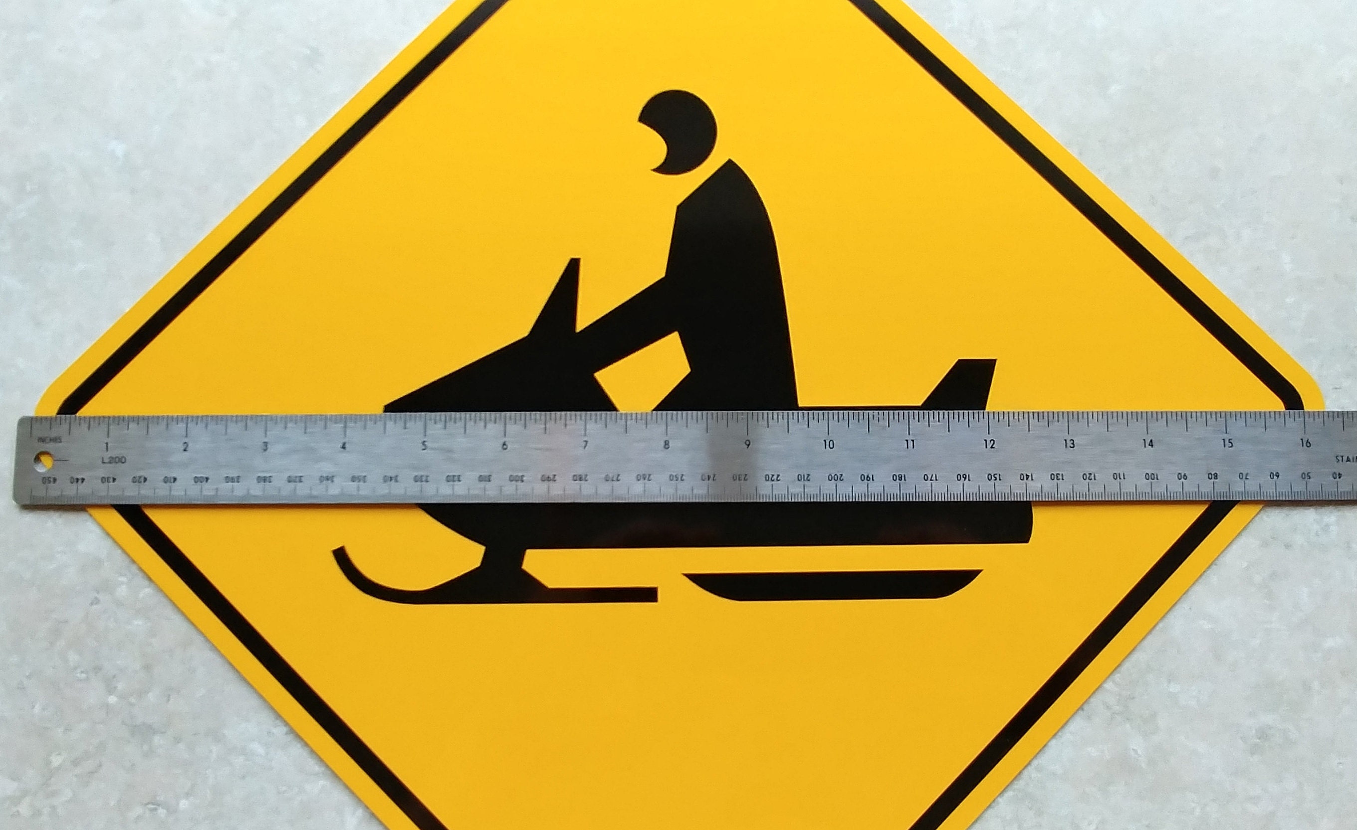 Snowmobile Crossing Sign Trail Marker Aluminum Skidoo - Etsy 日本