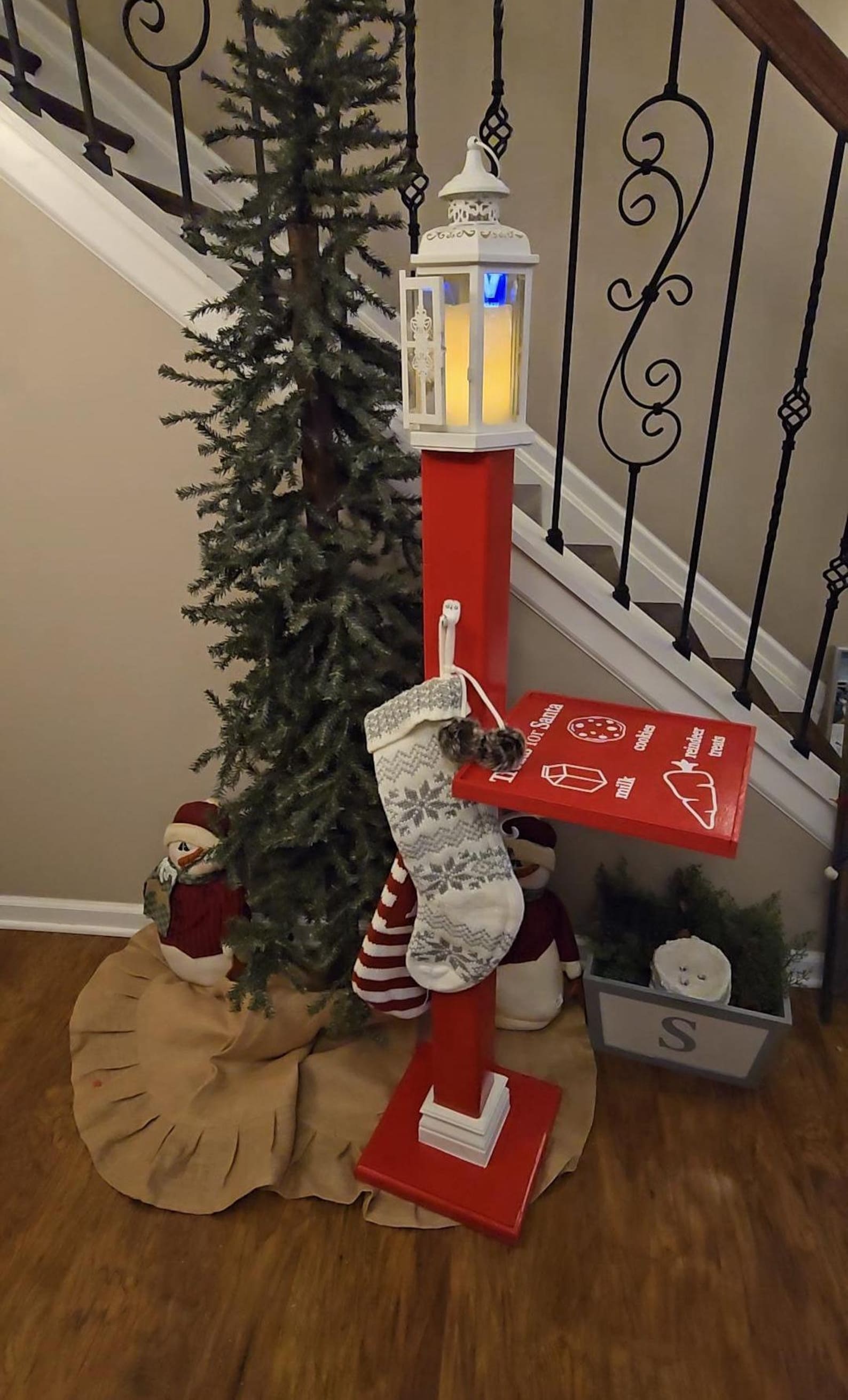 Christmas Stocking Post - Etsy