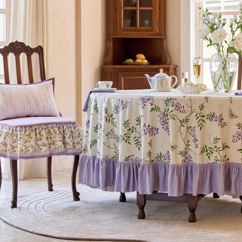 Ruffled Tablecloth - Etsy