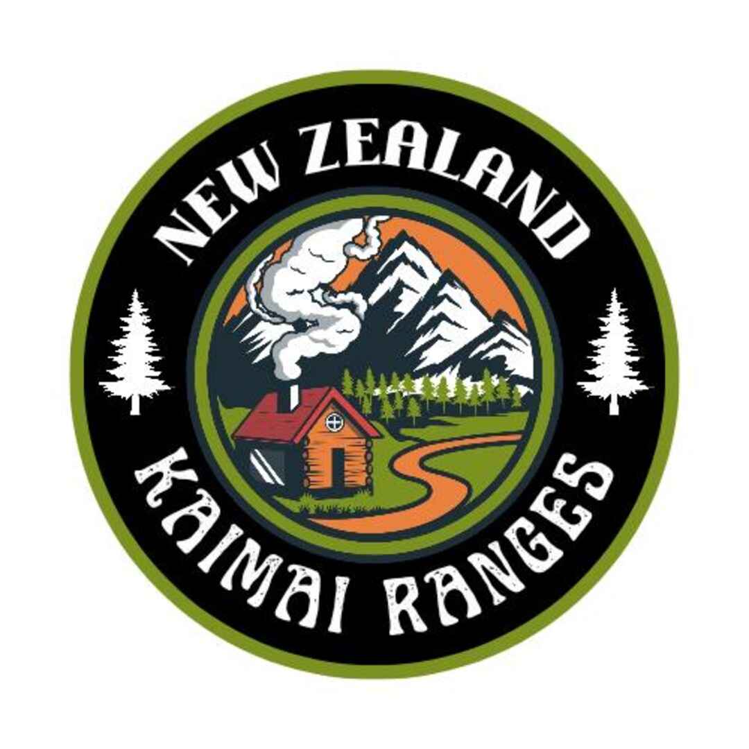 Kaimai Ranges New Zealand Digital Design - Etsy