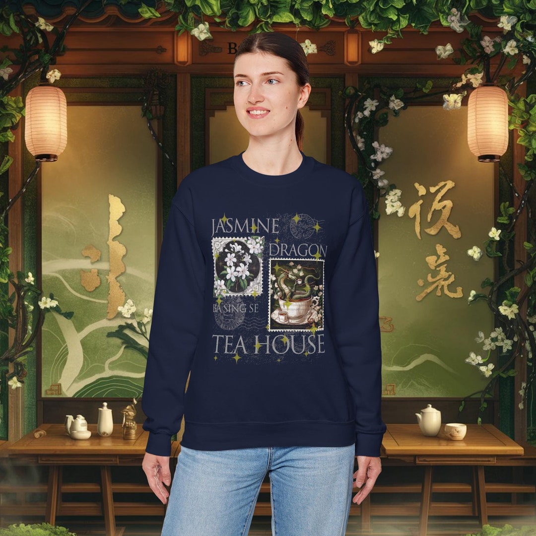 Jasmine Dragon Tea Shop Gildan Unsex Sweatshirt, Uncle Iroh Shirt Gift ...