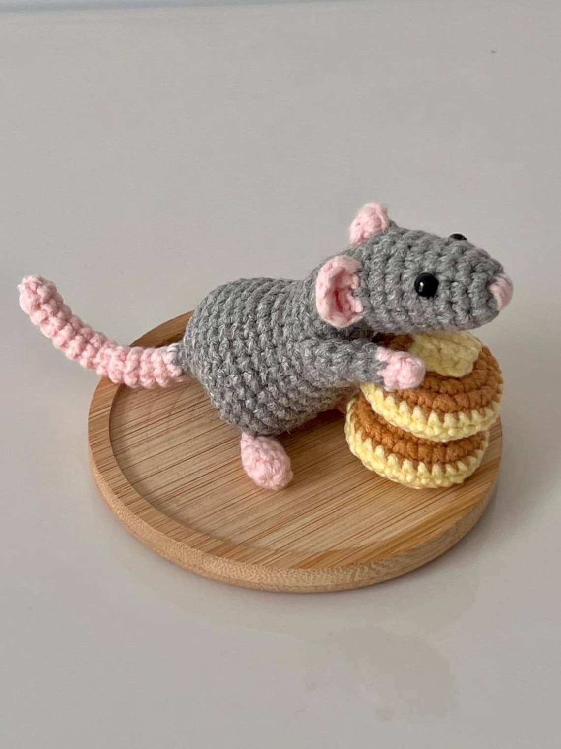 No Sew Mouse Crochet Pattern, PDF, Süßes Maus Häkelmuster,patrón De ...