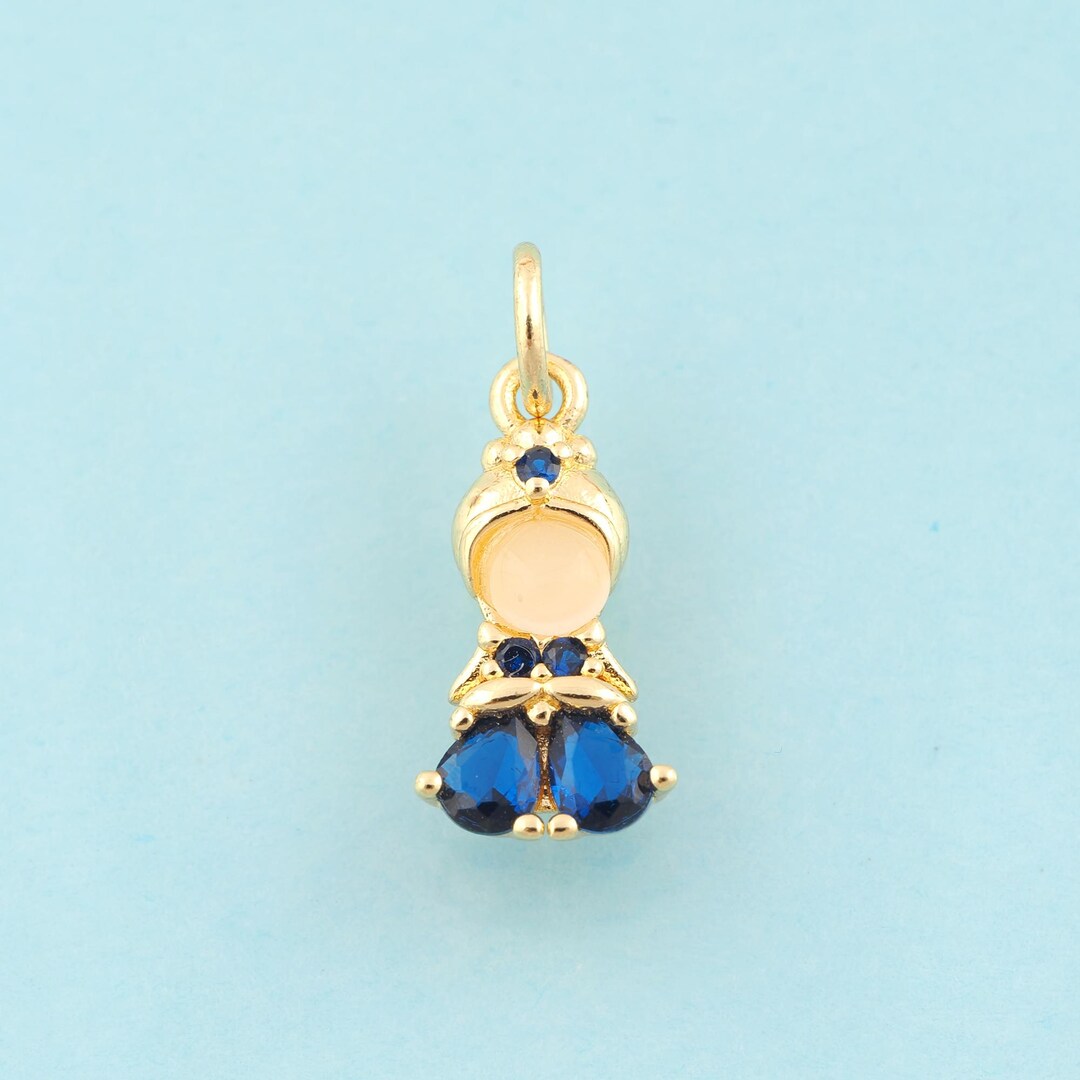 Gold CZ Character Charms,character Jewelry,character Pendant for DIY ...