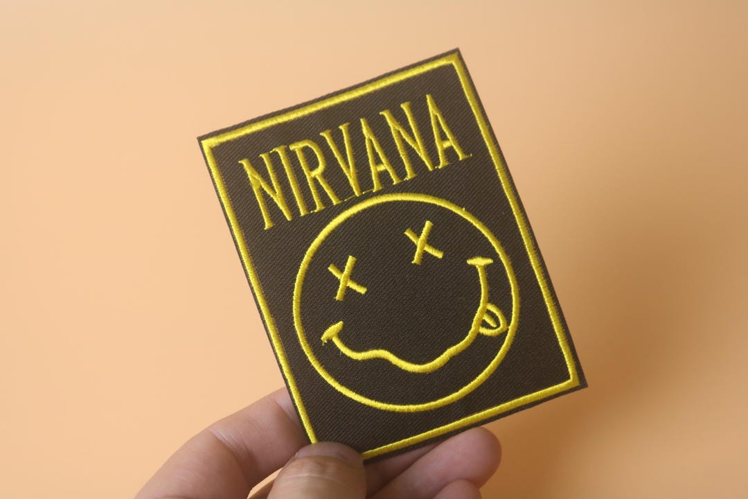 Nirvana Patch, Band Patch, Music Patch, Iron on Patch, Embroidered Patch, Patch for Jacket - Etsy