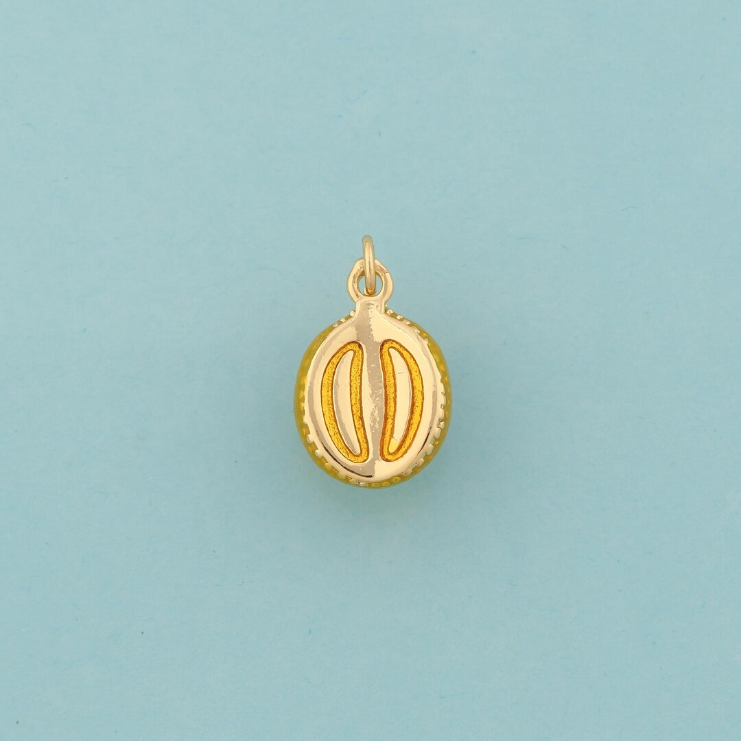 Gold Enamel Durian Charms,fruit Jewelry,durian Pendant for DIY Jewelry ...
