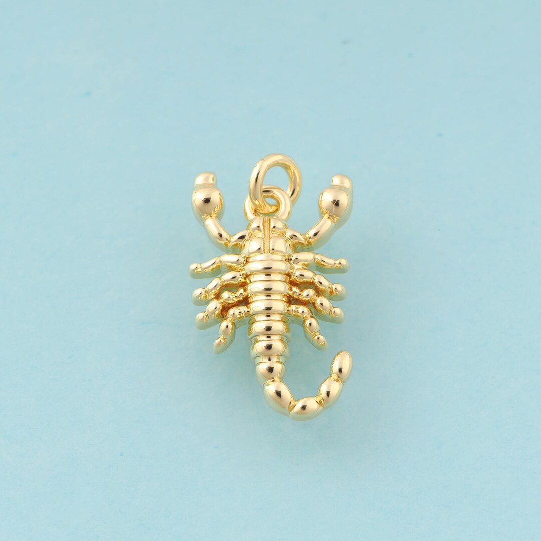 Gold Scorpion Charms,scorpion Jewelry,scorpion Pendant for DIY Jewelry ...
