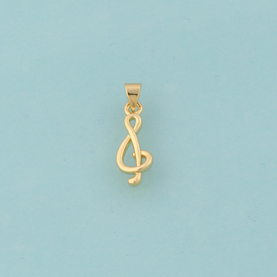 Gold Musical Note Charms,symbol Jewelry,musical Note Pendant for DIY ...