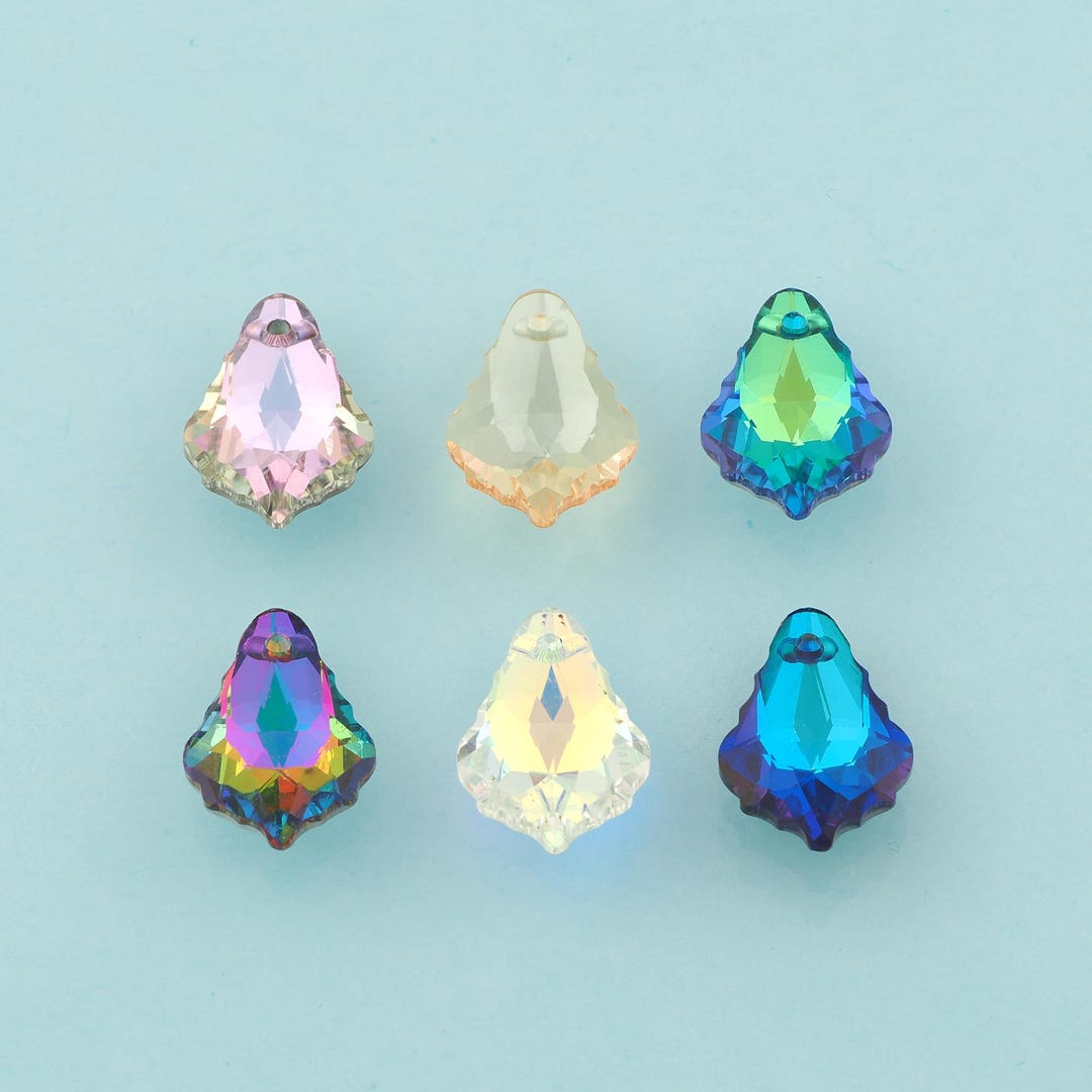 Baroque Crystal Pendant,crystal AB Charms,austrian Crystal,made in ...