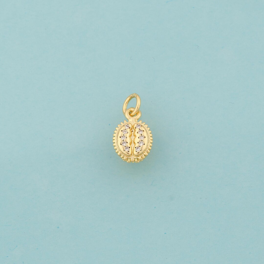 Gold CZ Durian Charms,fruit Jewelry,durian Pendant for DIY Jewelry ...