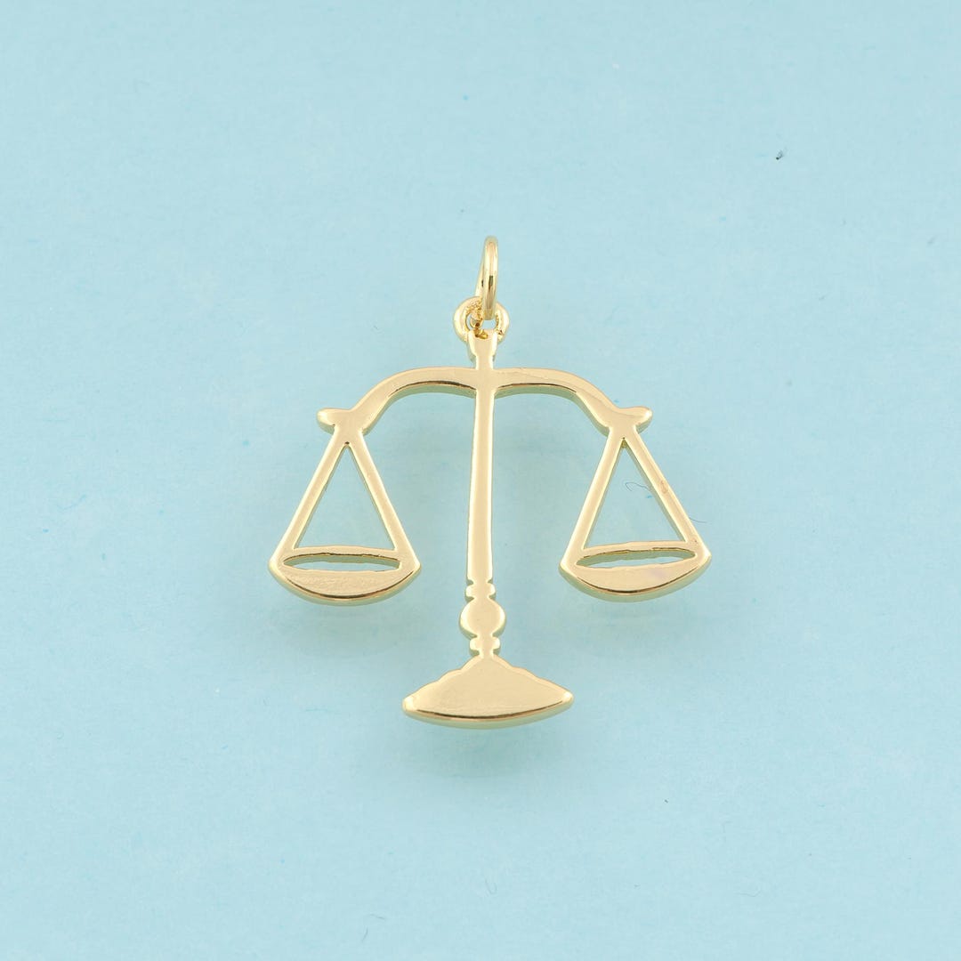 Gold Balance Scale Charms,balance Jewelry,balance Scale Pendant for DIY ...