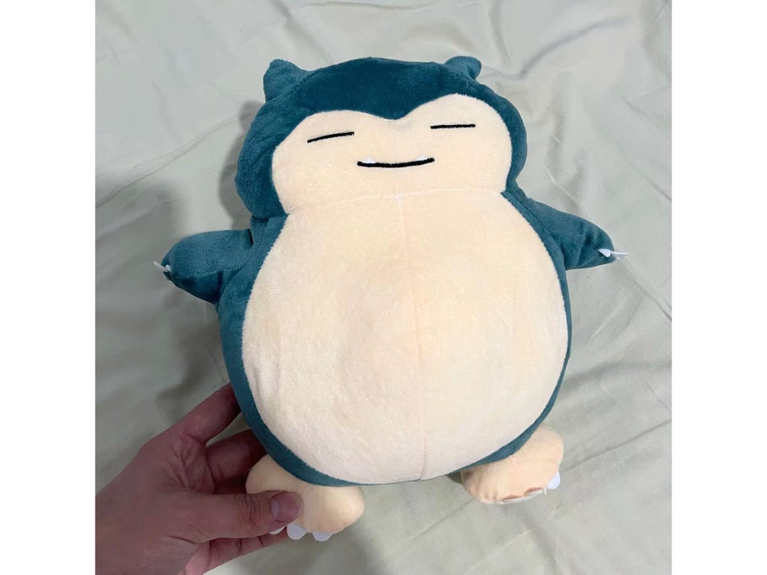 Snorlax Plush Toy, Stuffed Animal Plush, Birthday Plushie Gift - 30cm ...