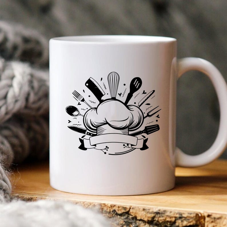 Chef Hat Svg, Cooking Tools Png, Restaurant Logo Svg, Chef Svg, Chef ...