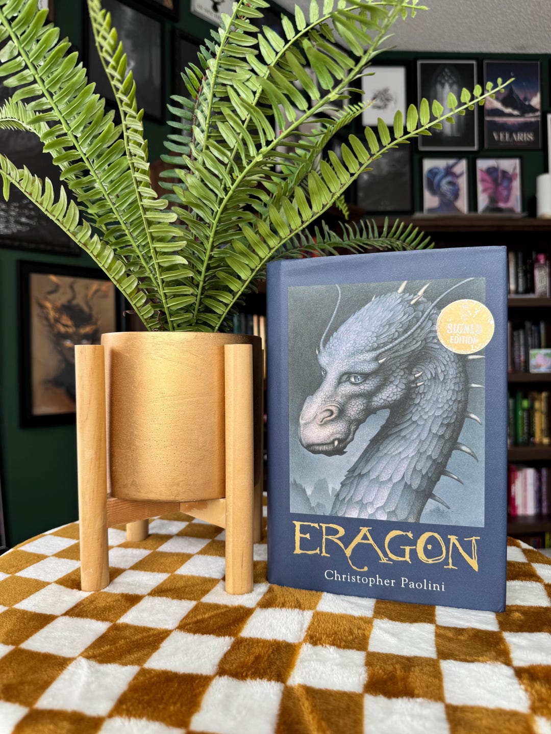 SIGNED COPY Hardcover of Eragon by Christopher Paolini the Inheritance ...