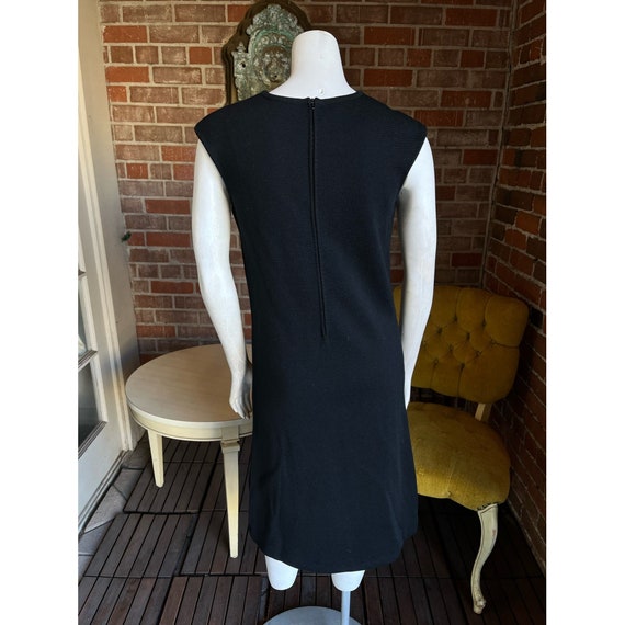1960s Mod Black Dress - Gem