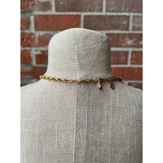 1950s Mirror Disc Necklace - Gem