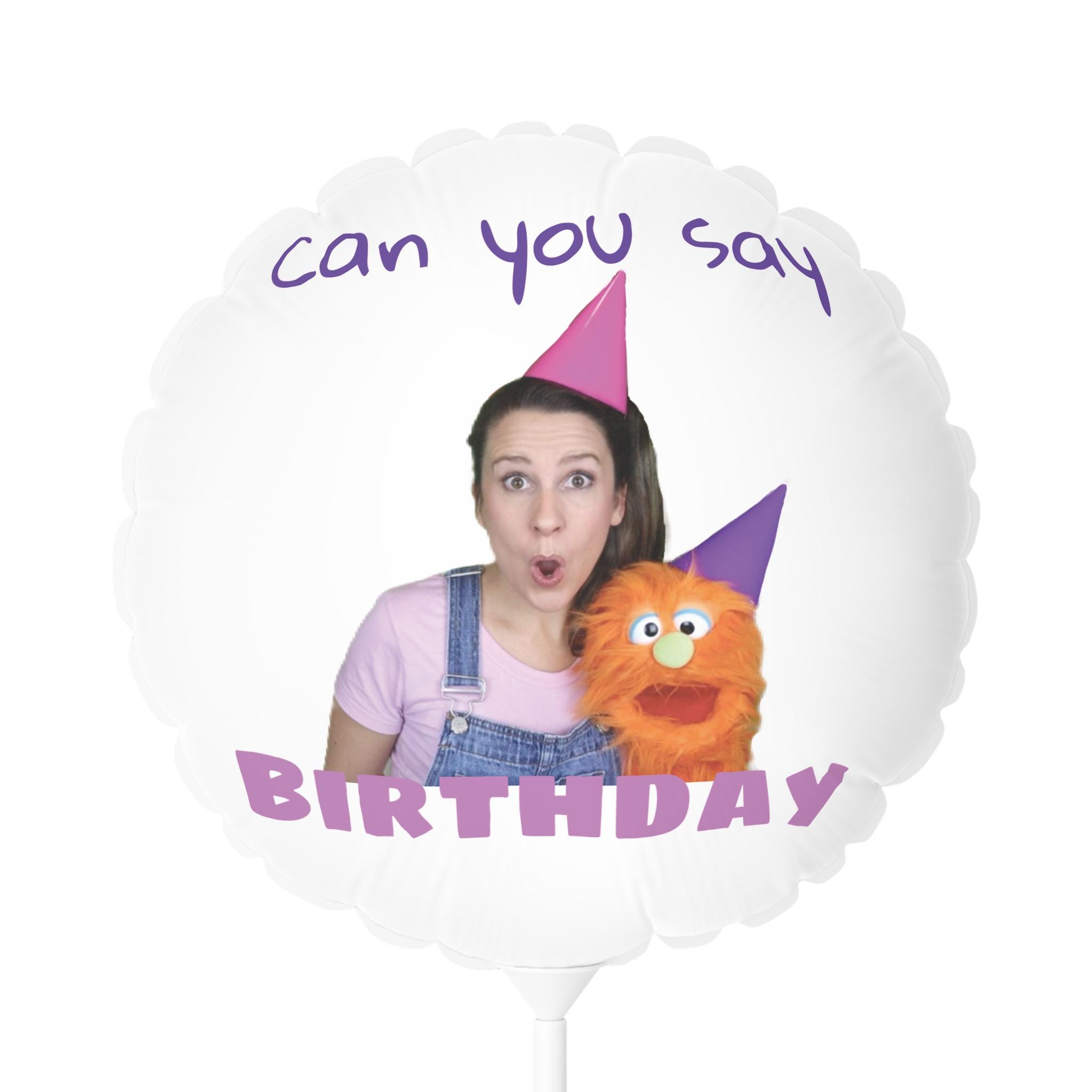 MS RACHEL BIRTHDAY Balloon round and Heart-shaped, 11 - Etsy