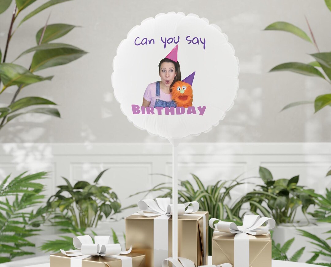 MS RACHEL BIRTHDAY Balloon round and Heart-shaped, 11 - Etsy