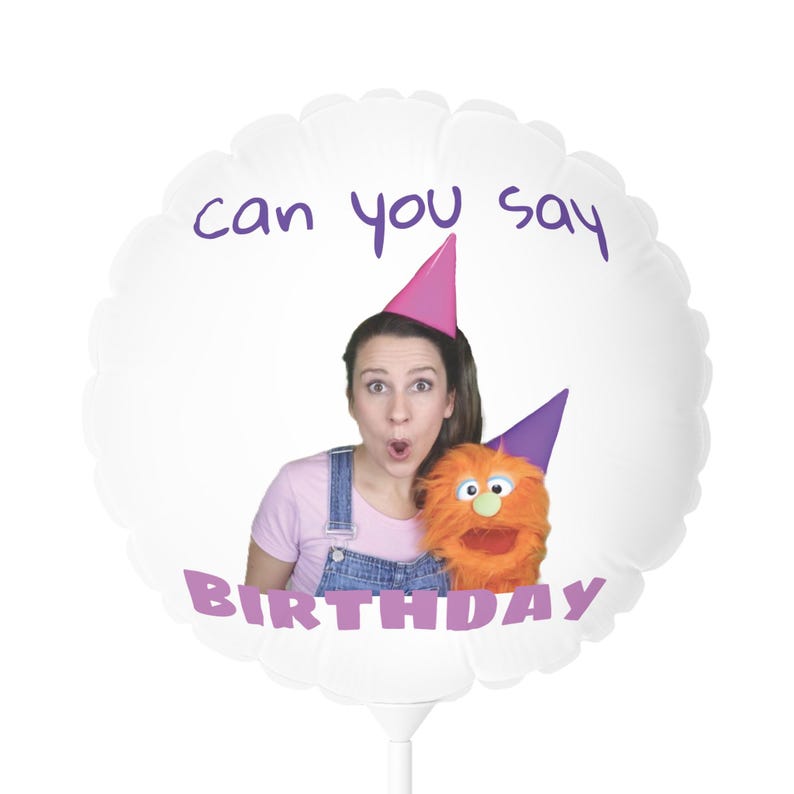 MS RACHEL BIRTHDAY Balloon round and Heart-shaped, 11 - Etsy