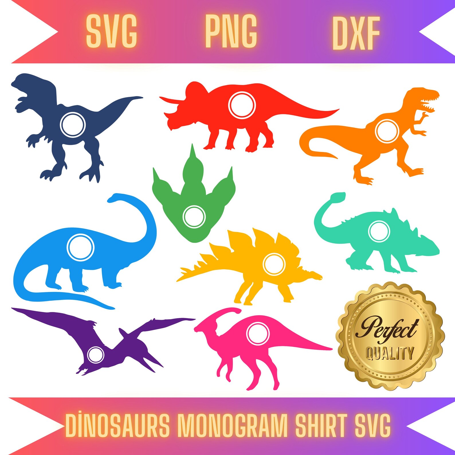 Dinosaur Monogram Svg, Kids Monogram Svg, T-rex Svg, Dinosaur Clipart ...