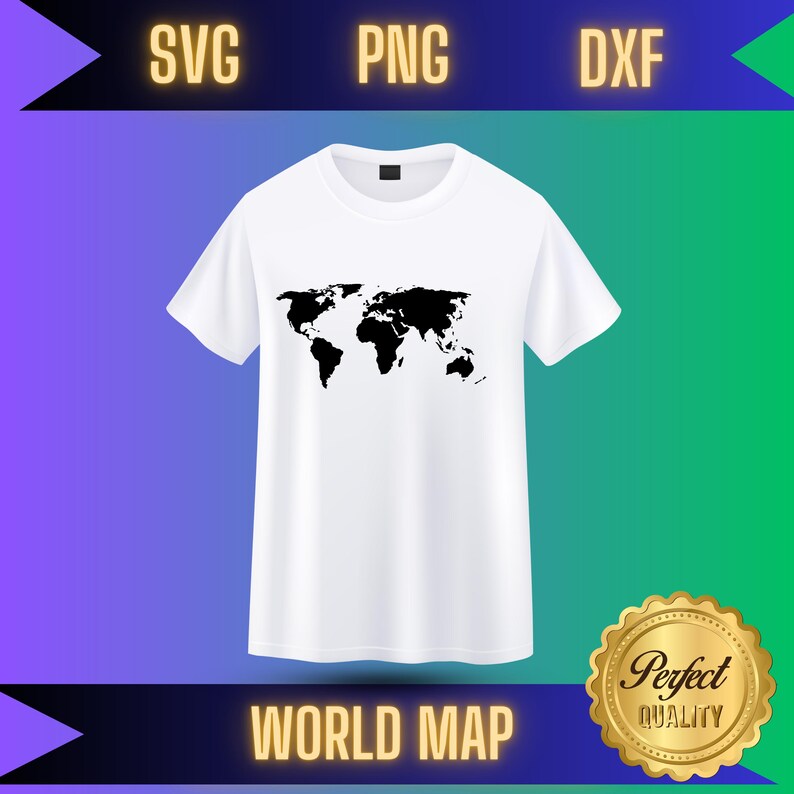 World Map Svg, World Map SVG Laser Cut Vector, World Map Png, World Map ...