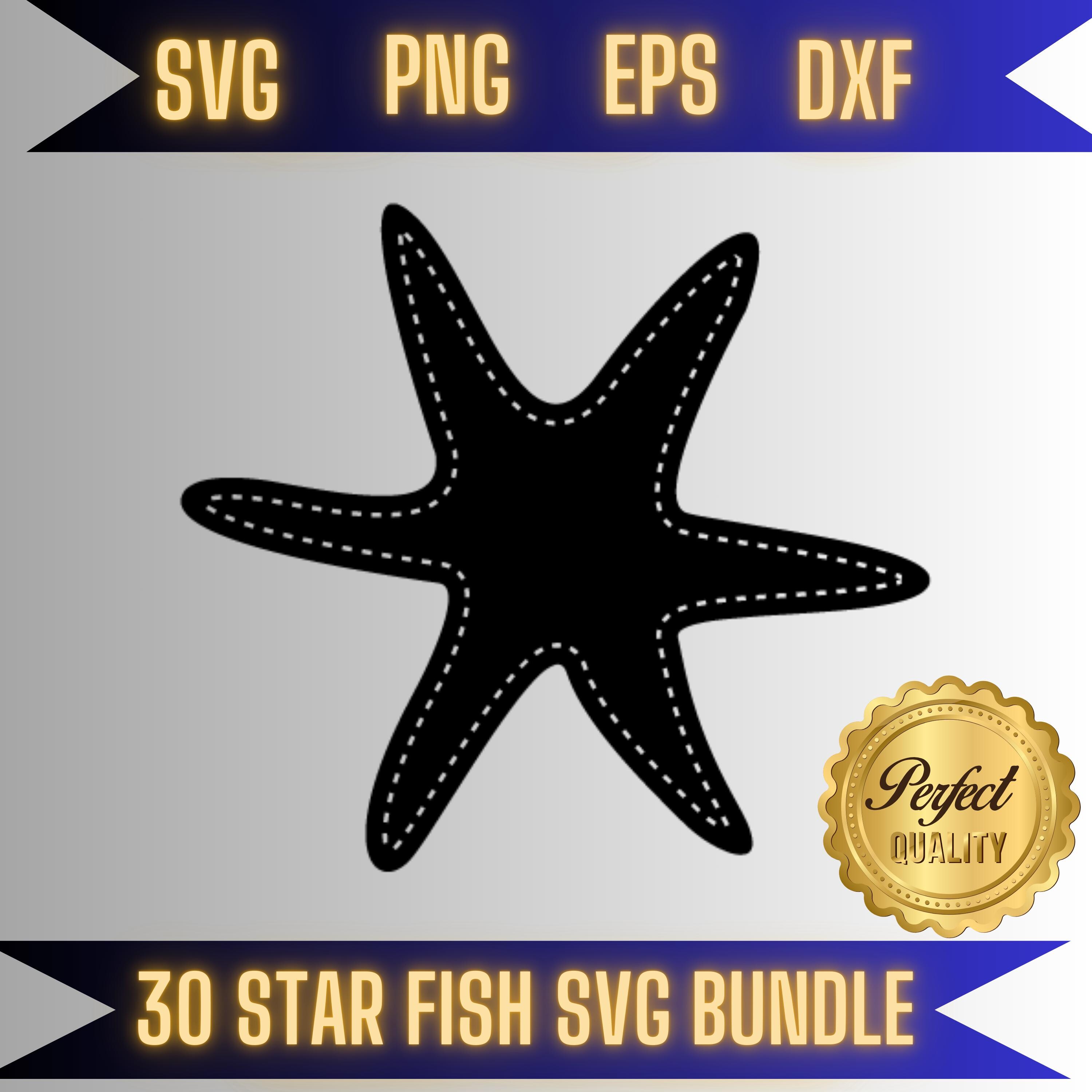 Starfish Svg Bundle, Starfish Png, Starfish Cricut, Starfish Cut Files ...