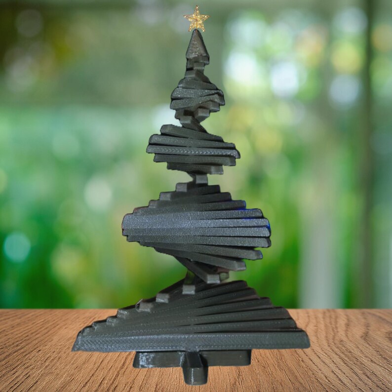 Spiral Christmas Tree 3D STL File for 3D Printer 3D Print Modeling ...