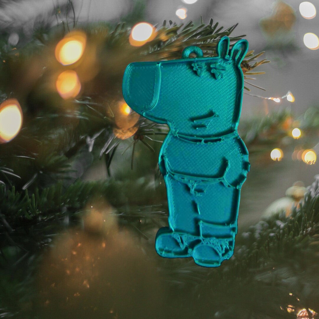 Christmas Chill Guy Ornament 3D STL File for 3D Printer 3D Print ...