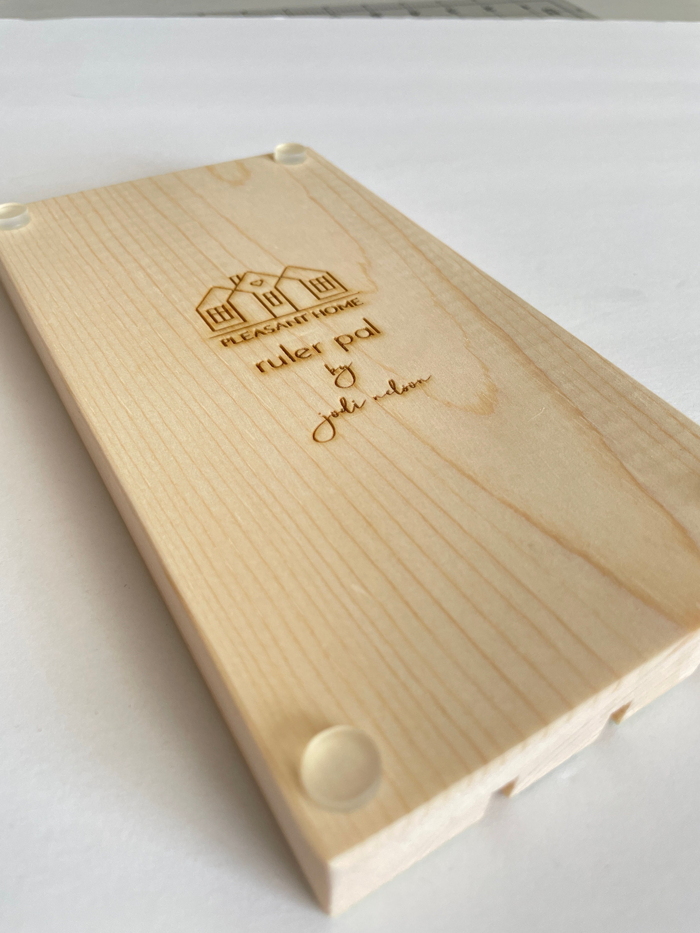 Ruler Pal Quilt Ruler Template Holder Covered With Winterglow by Ruby ...