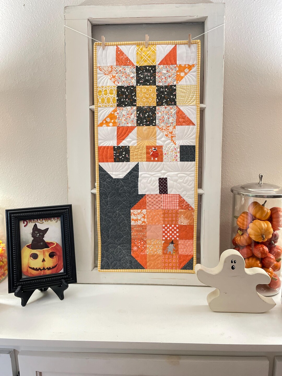 Digital PDF Pattern Midnight Mischief Quilt Banner - Etsy