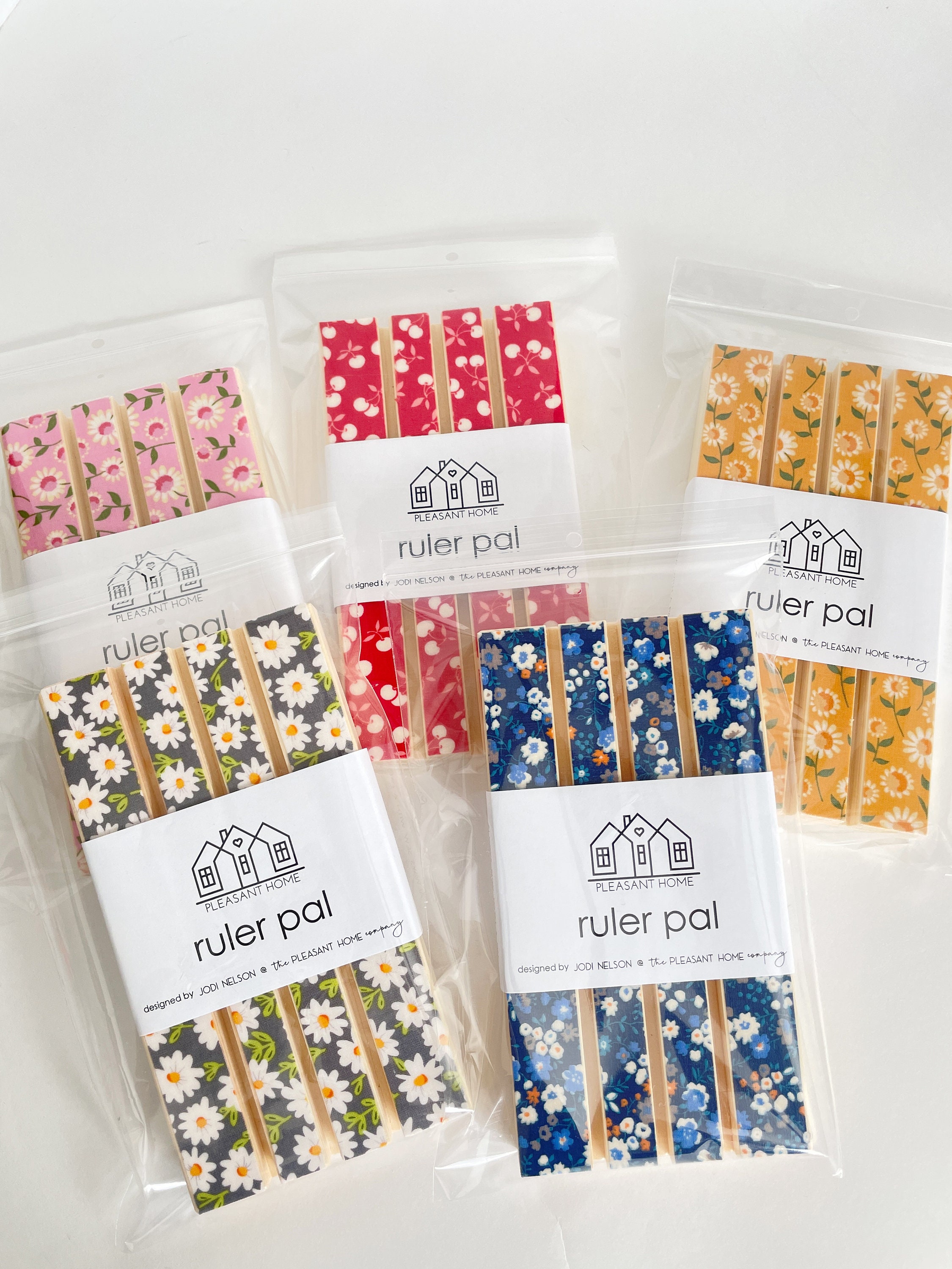 Ruler Pal Quilt Ruler Template Holder Covered With Nantucket Summer ...