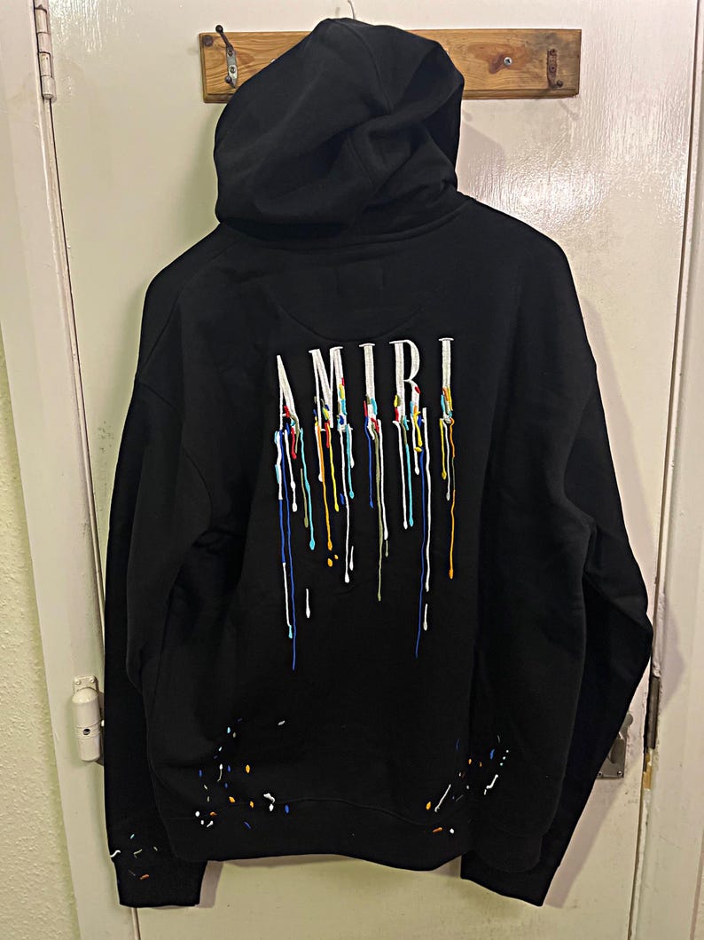 Amiri Paint Drip Tracksuit Brand New - Etsy