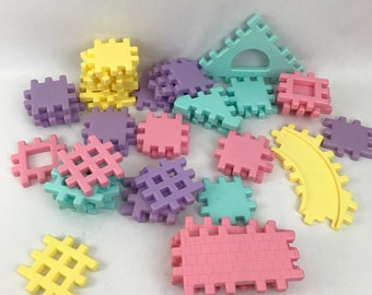 Waffle blocks | Etsy