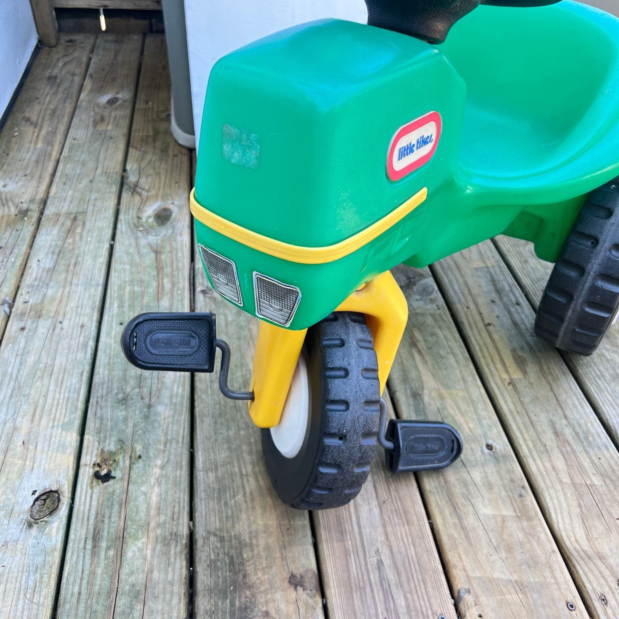 Vintage Little Tikes Green Tractor With Pedals Full Child Size Ride on Toy Etsy Australia