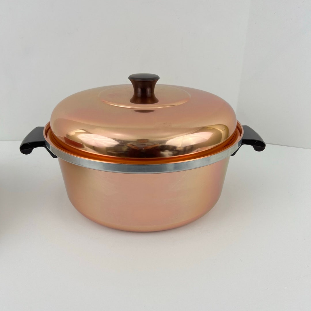 Regal Supreme Aluminum 5 Quart Copper Stock Pot - Etsy