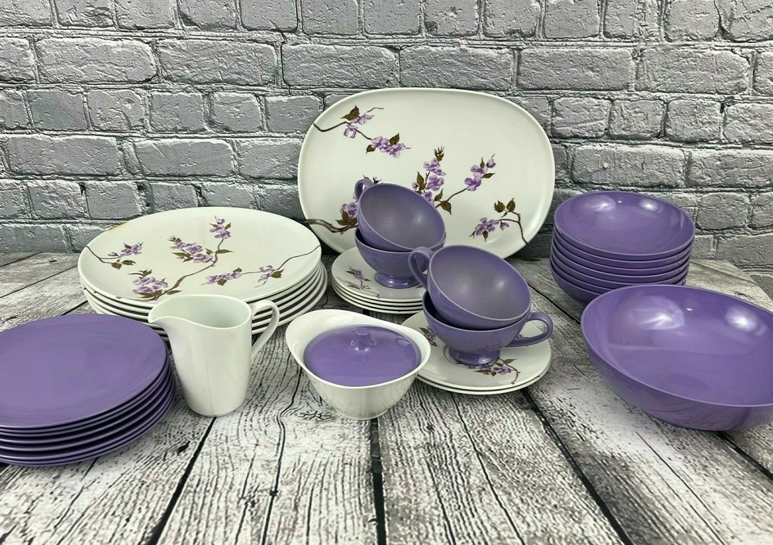 Purple Melmac MCM Vintage Lilac Royalon Melmac Gravy Boat Home & Living ...