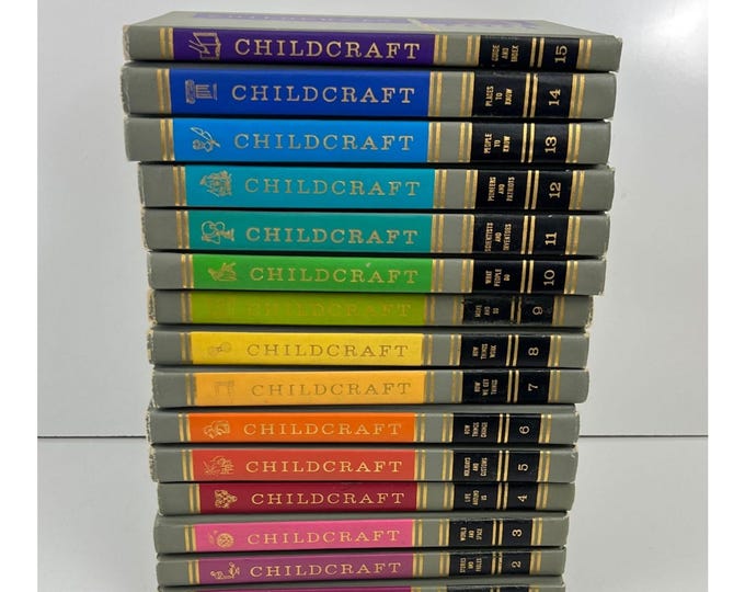 CHILDCRAFT How and Why Library Complete Set Vol, 1-15 1964 - HC GC - Etsy