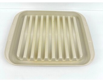 Vintage Tupperware Ultra 21 Large Roaster Pan 12 1/2 3.5 Qt W/ Lid Seal ...