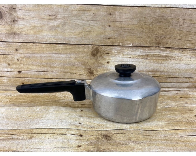 Pyrex Flameware Blue Glass 834b Stovetop Cooking Pot Bowl 8 1/2 in ...