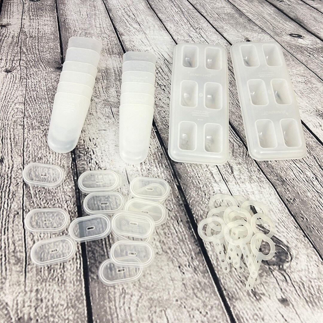 Vintage Tupperware Ice Tups POPSICLE Maker Molds 1970s Set of Two - Etsy
