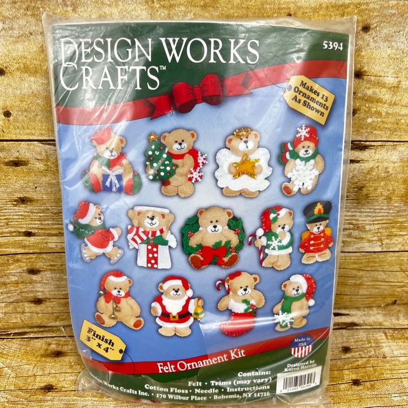 Felt Ornament Kit - Etsy