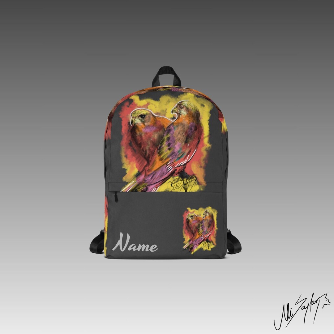 Customizable Birds Backpack for Kids, Gift for Birthday, School ...