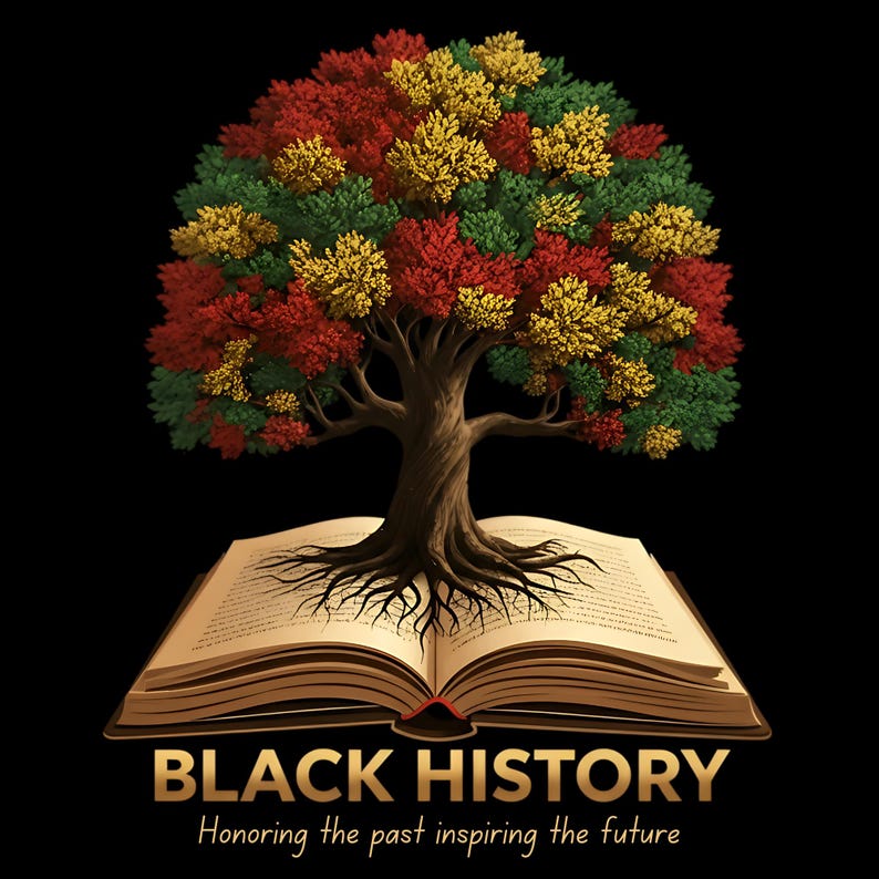 Black History Month PNG African Heritage PNG Black History Tree PNG ...