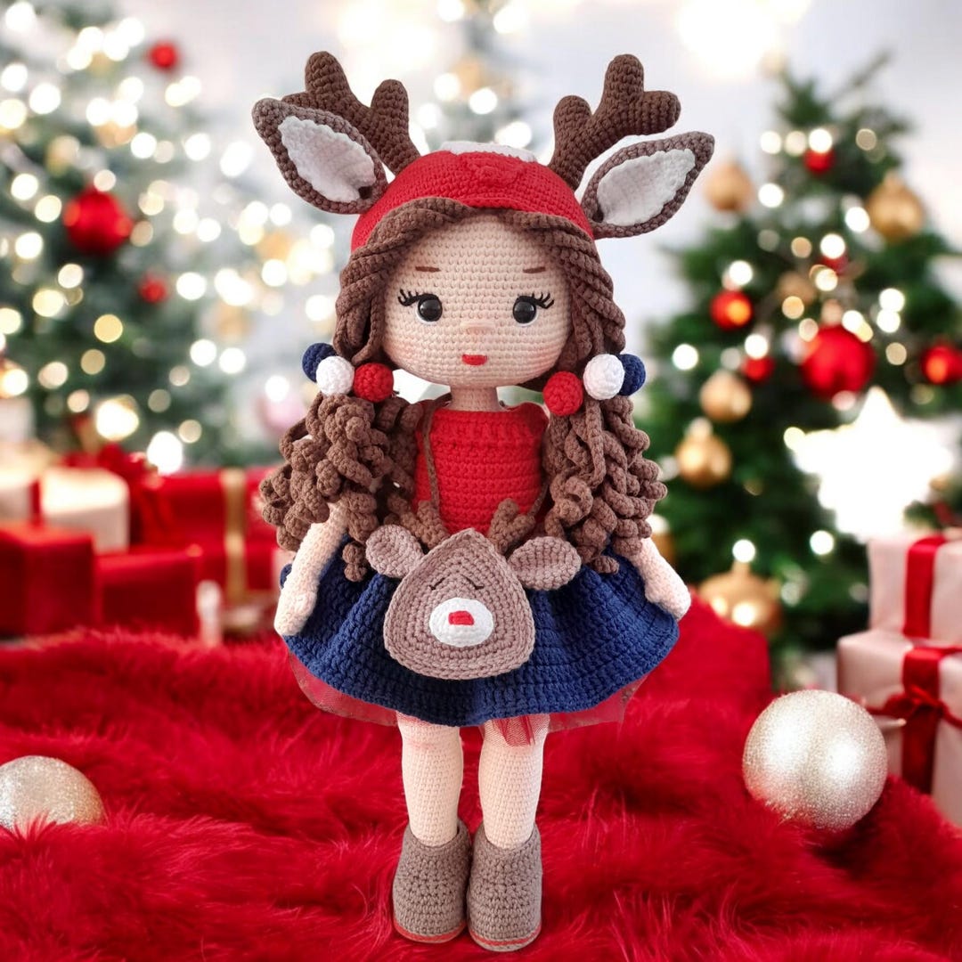 37 Cm Custom Handmade Doll, Crochet Doll, Crochet Doll for Sale ...