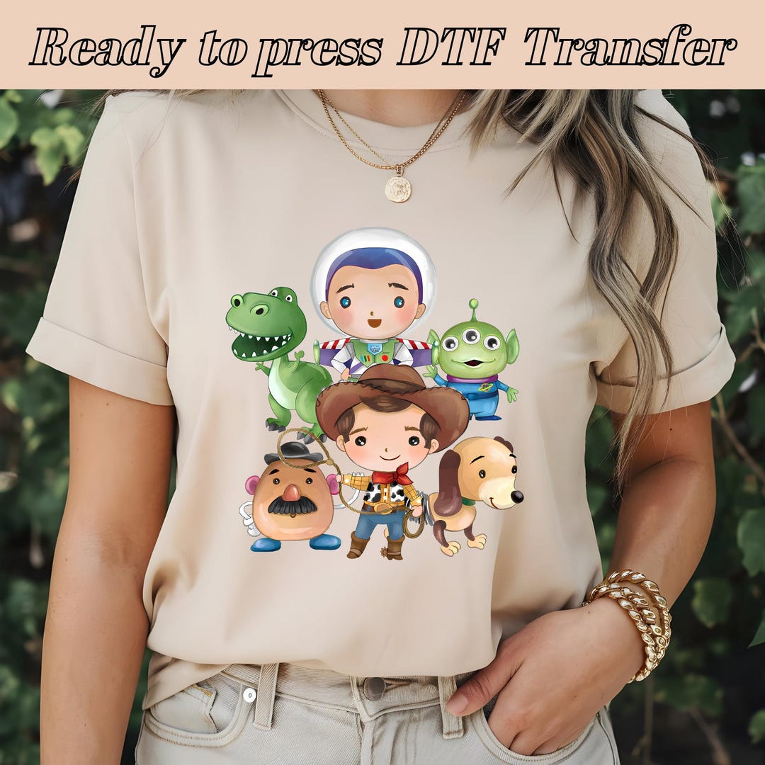 Baby Toy Story DTF, Toy Story Design, Baby Buzz Lightyear DTF, Woody ...