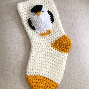 Penguin Stocking,crochet Stocking, Christmas Stocking, Gift Idea ...