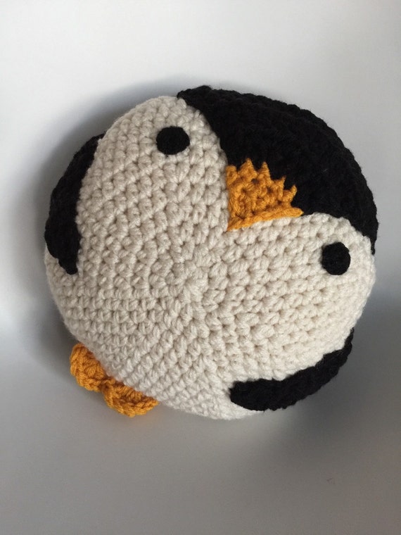 CROCHET PENGUIN PILLOW - Etsy