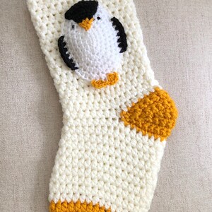 Penguin Stocking,crochet Stocking, Christmas Stocking, Gift Idea ...