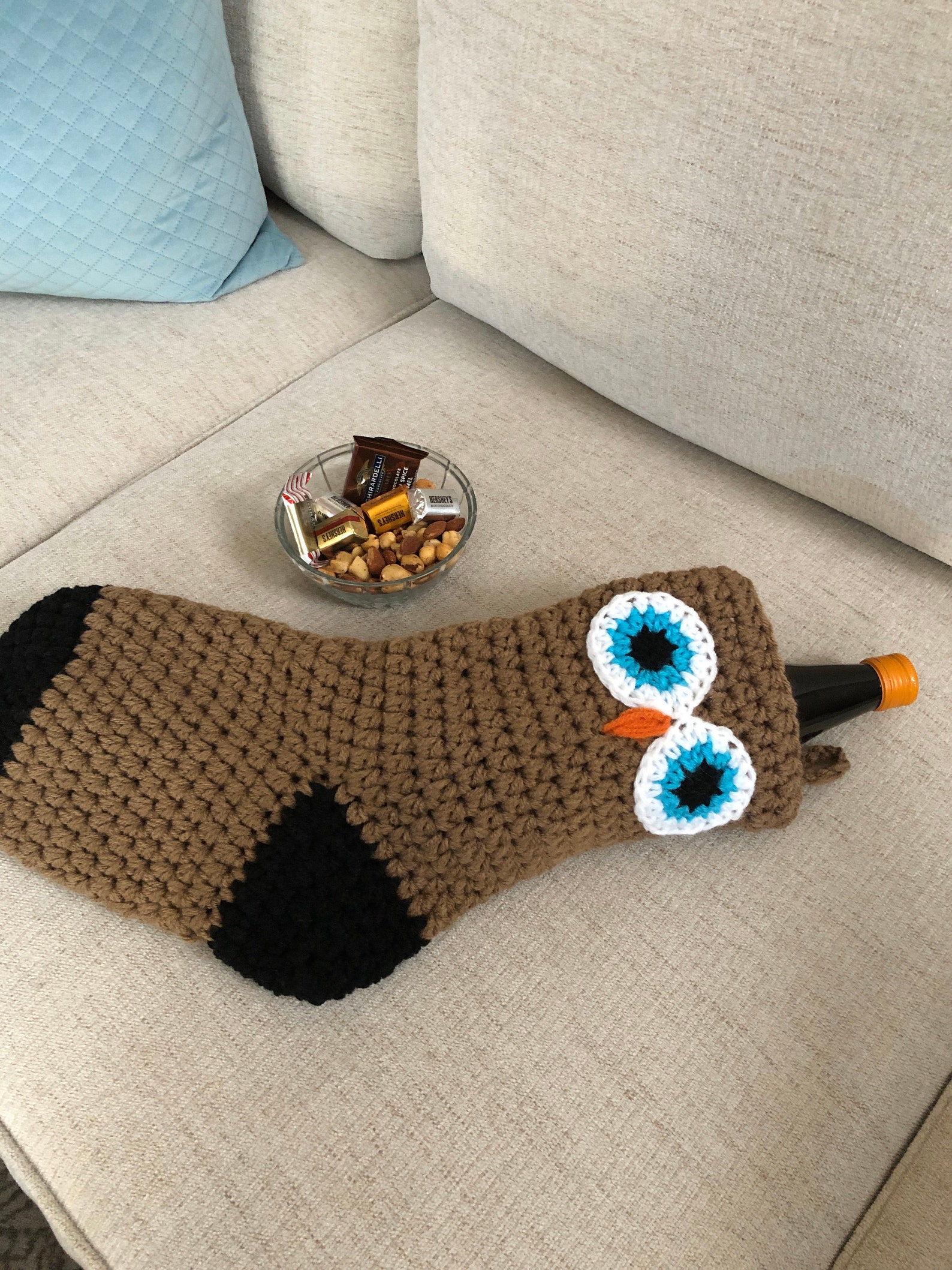 Crochet Owl Christmas Stocking - Etsy