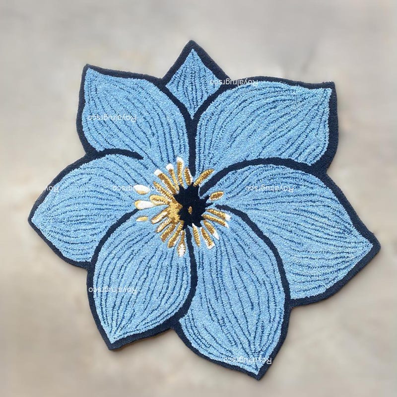 Flower Rug - Etsy